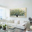 Original Green Tree Painting Wall Art
