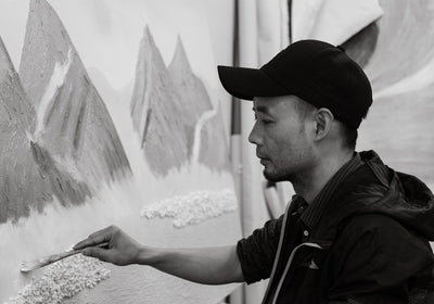 Modern Minimalist Oil Painting