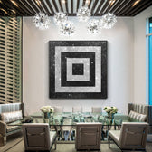 Shiny Paintings on Canvas – Elegant Modern Wall Art for Home